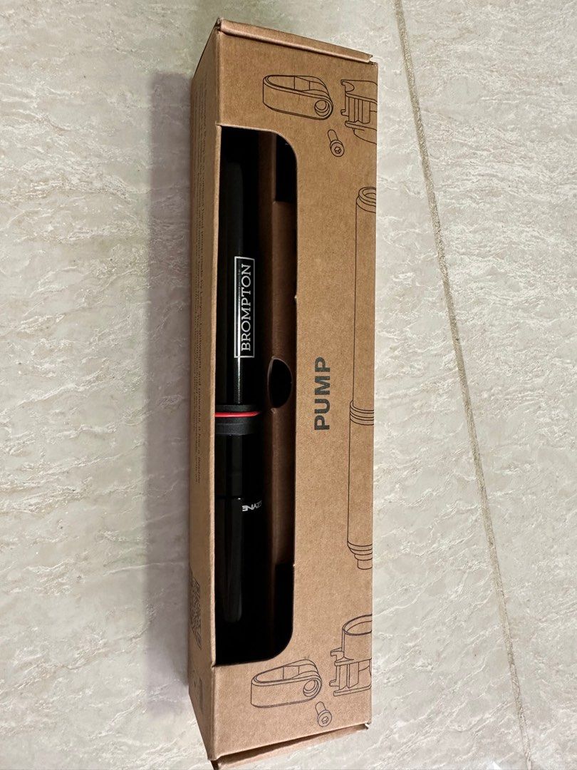 Brompton pump BNIB, Sports Equipment, Bicycles & Parts, Parts ...