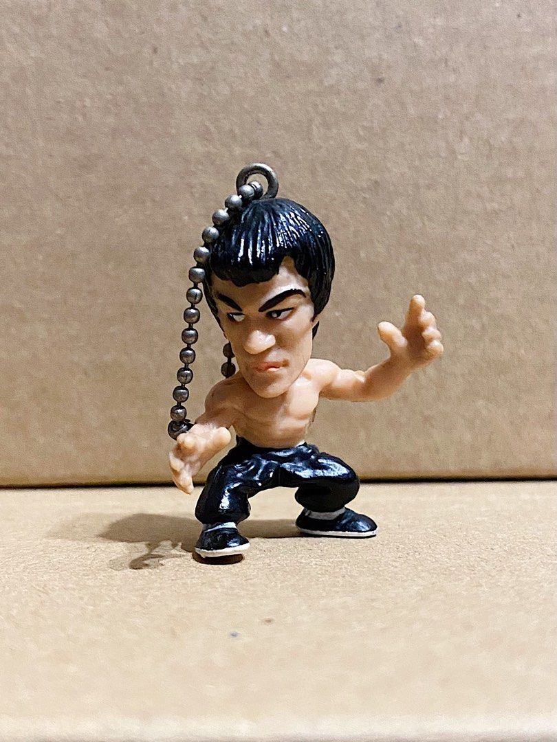Bruce Lee - Mini Charicature Style Figure Keychain, Hobbies & Toys ...