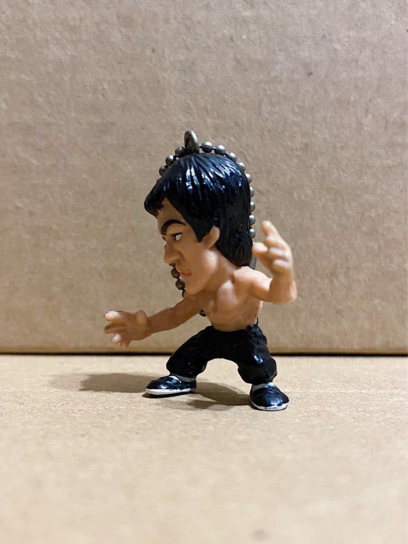 Bruce Lee - Mini Charicature Style Figure Keychain, Hobbies & Toys ...