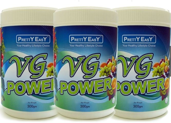 [Bundle for 3] Pretty Easy VG Power 300gm x 3 [Fruity Prebiotic Fiber ...