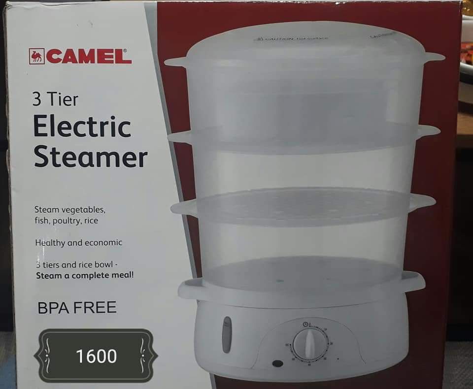Camel 3tier Electric Steamer, TV & Home Appliances, Irons & Steamers on ...