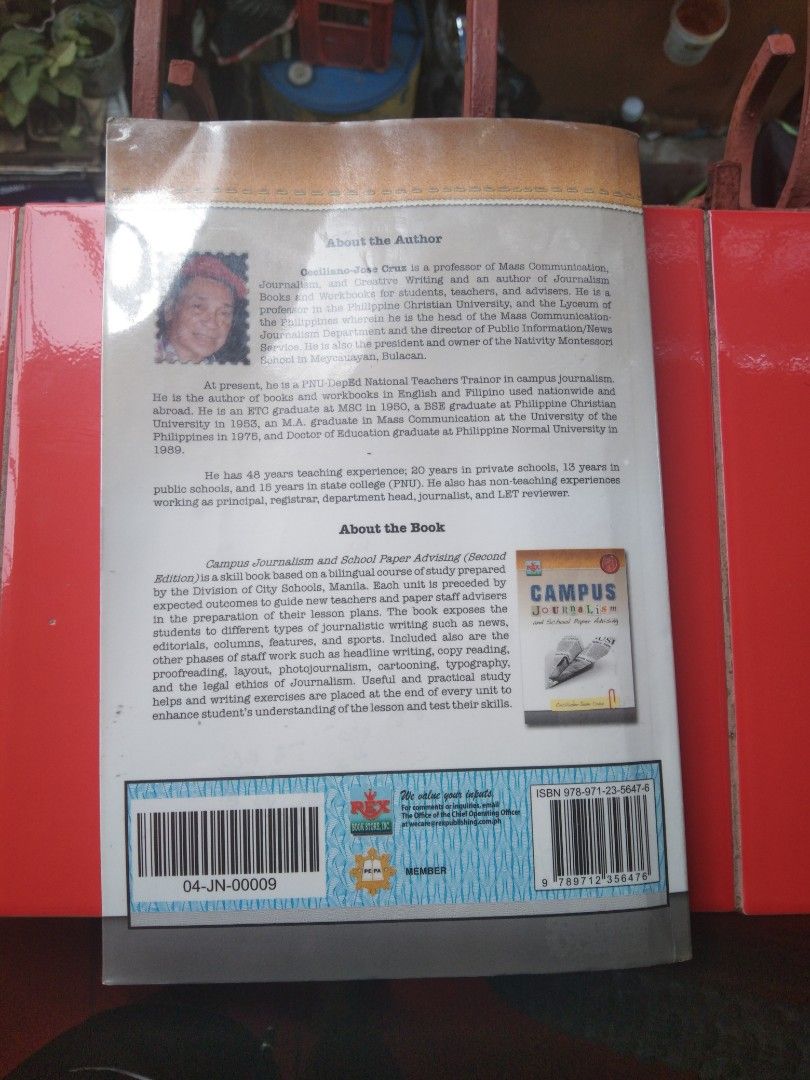 Campus Journalism and School Paper Advising by Ceciliano-Jose Cruz ...