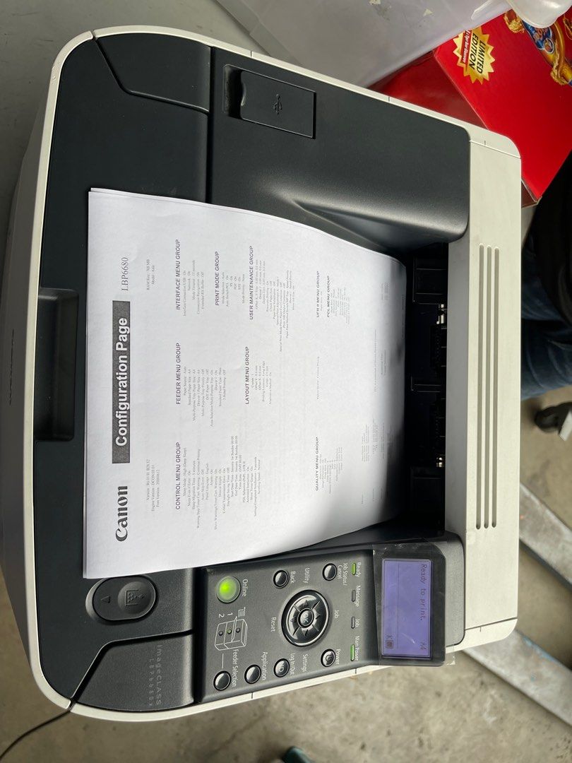 Canon LBP6680x printer, Computers & Tech, Printers, Scanners & Copiers ...