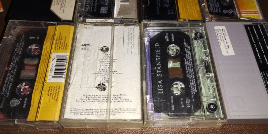 Casetttes female singer trace brandy vitamin c lisa jody watley karyn ...