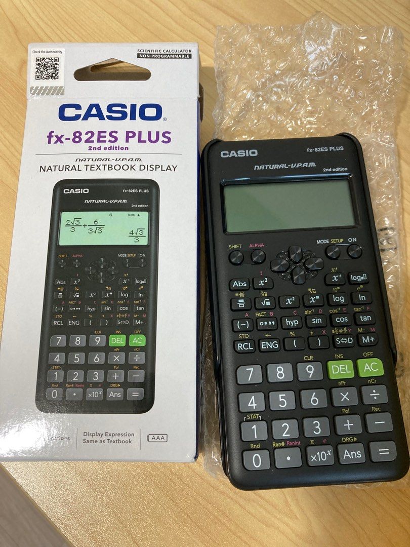 Casio fx-82ES Plus 2nd edition PRC approved scientific calculator ...