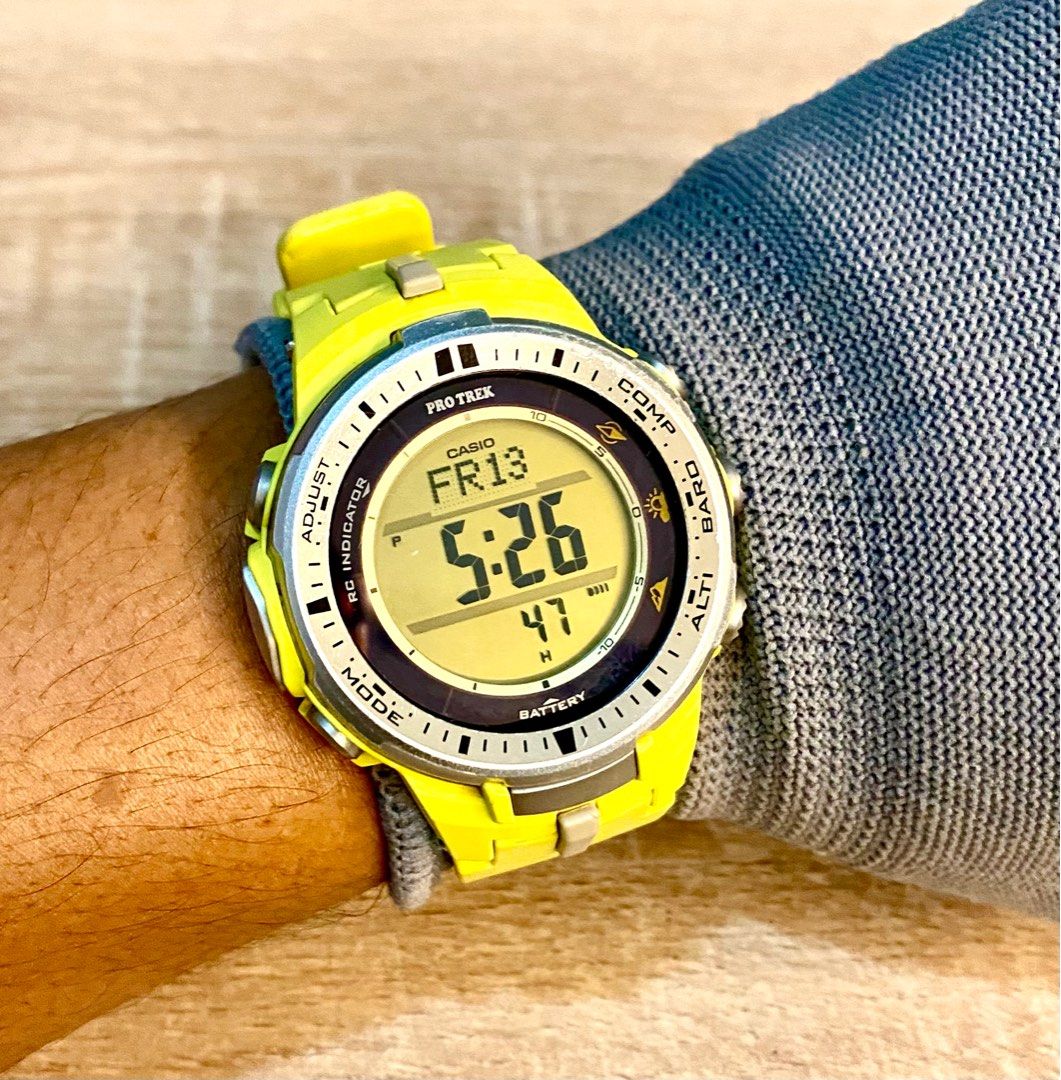 Casio Protrek PRW-3000, Men's Fashion, Watches & Accessories, Watches ...