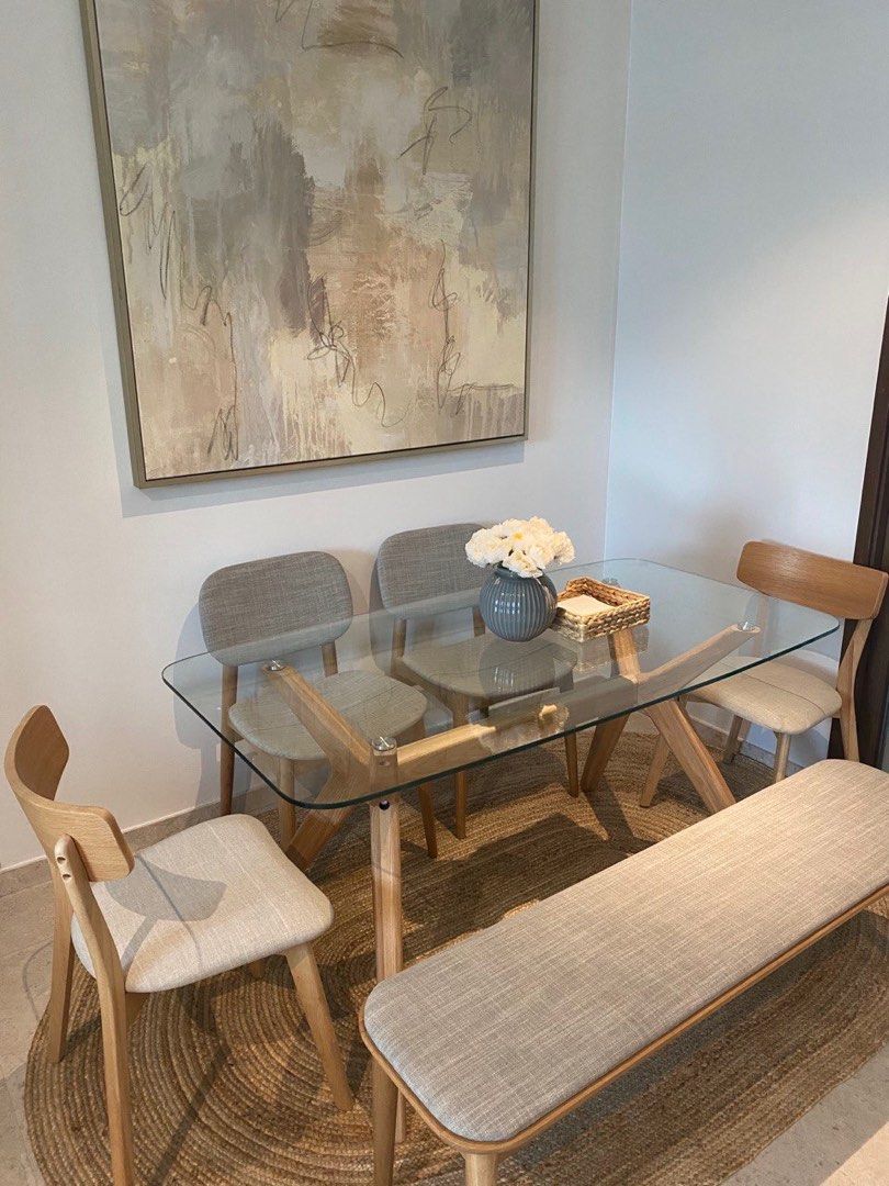 Castlery Table Set, Furniture & Home Living, Furniture, Tables & Sets ...