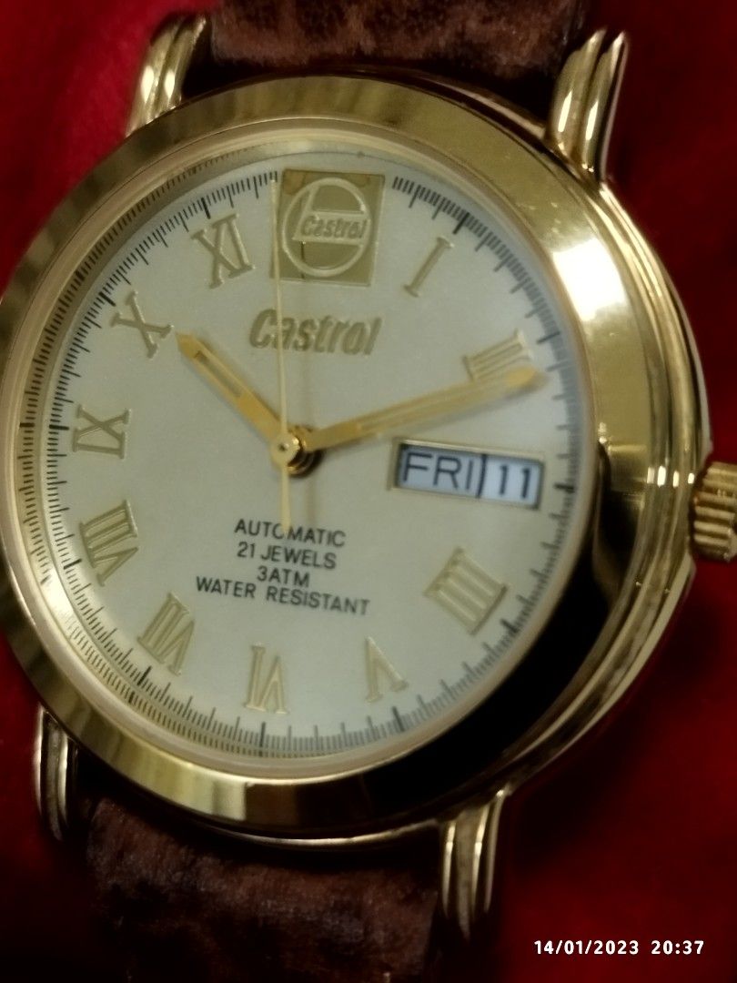 Castrol Men Automatic Watches, Men's Fashion, Watches & Accessories ...