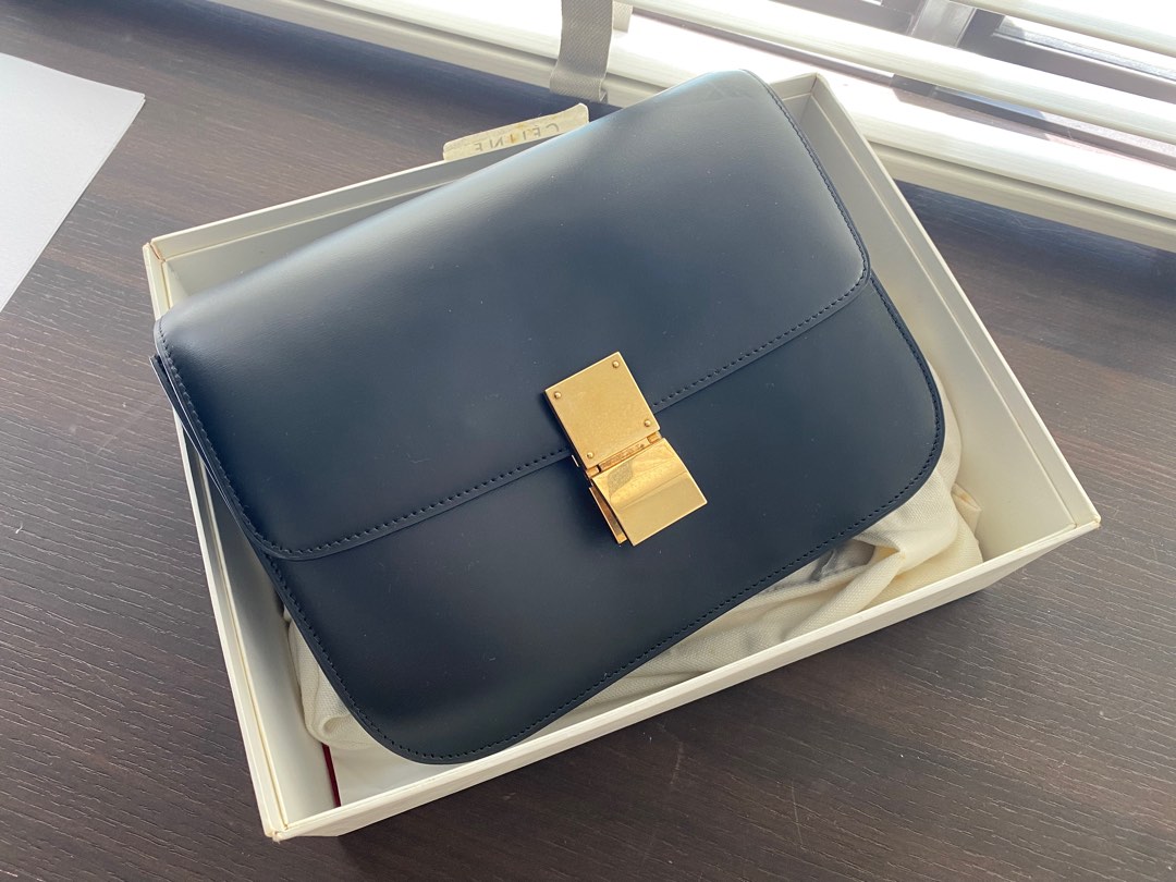 Celine Classic Bag in Box Medium, Women's Fashion, Bags & Wallets ...