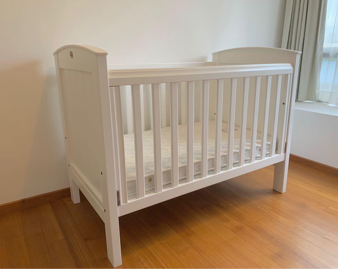 Classic Boori country cot easy drop side panel, Babies & Kids, Baby ...