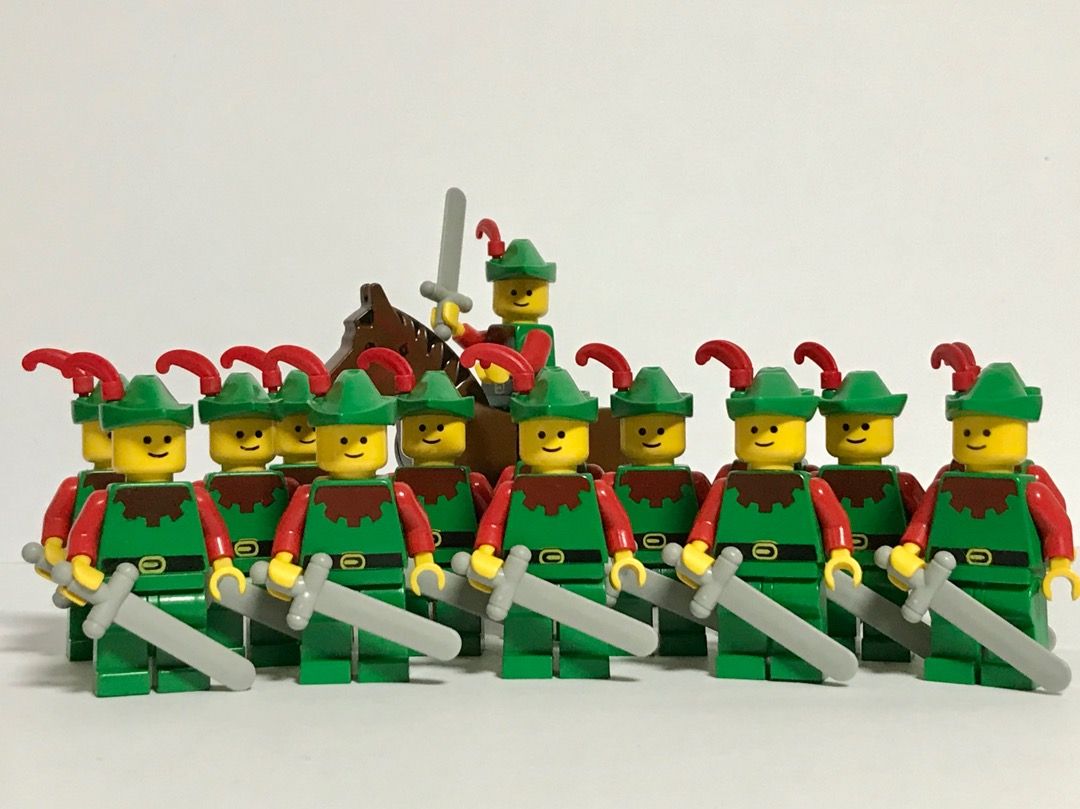 *Classic Castle* Lego vintage Castle minifigures forestmen 樂高 經典 城堡 森林人 ...