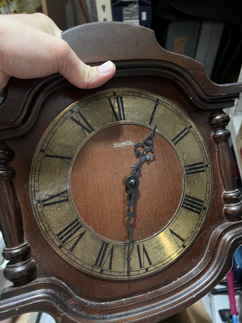 Clock hermle pendulum clock German, Luxury, Watches on Carousell