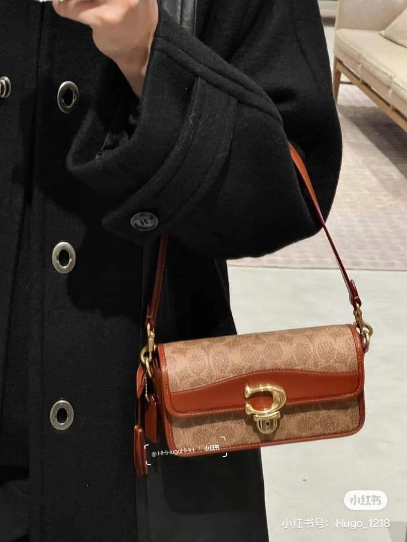 coach studio baguette, Luxury, Bags & Wallets on Carousell