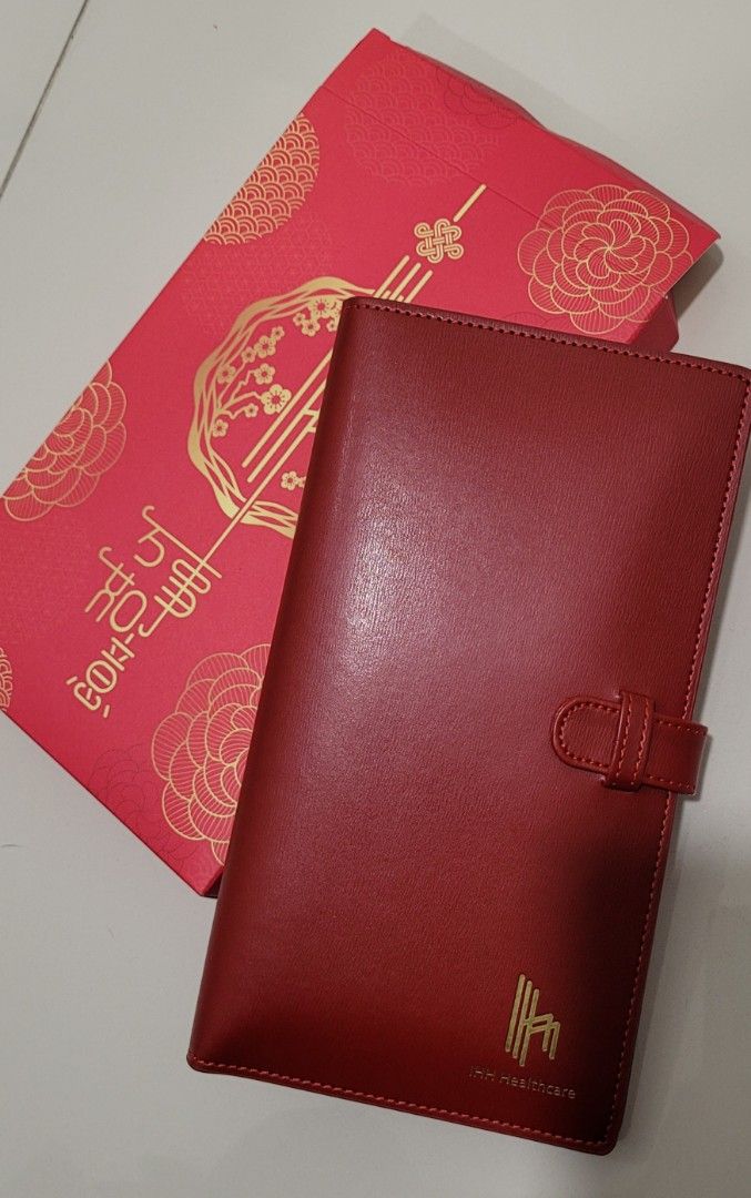 Collectors Edition IHH Healthcare velvet red packets and red packet ...