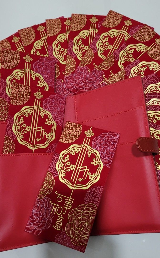 Collectors Edition IHH Healthcare velvet red packets and red packet ...
