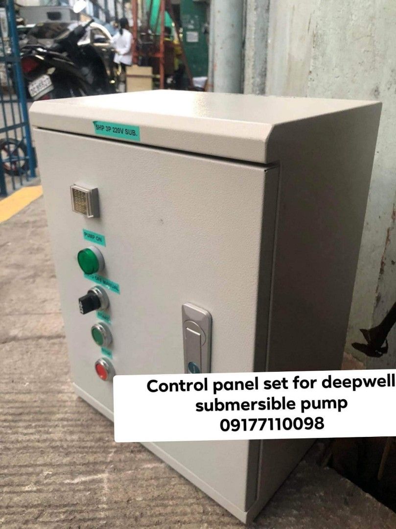 Control panel set for deepwell submersible pump, Commercial ...