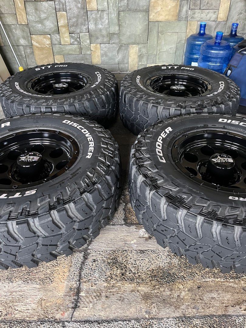 Cooper STT Pro + AMS Mags 16s, Car Parts & Accessories, Mags and Tires ...