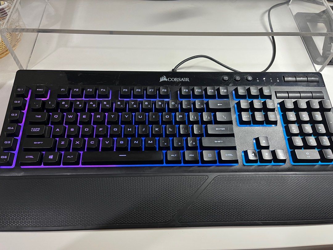 Corsair K55 RGB Gaming Keyboard, Computers & Tech, Parts & Accessories ...