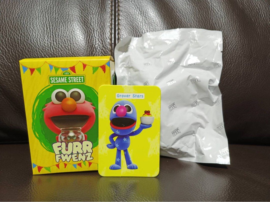 COW PLAY COW MOO (CPCM) SESAME STREET FURR FWENZ BLIND BOX, Hobbies ...
