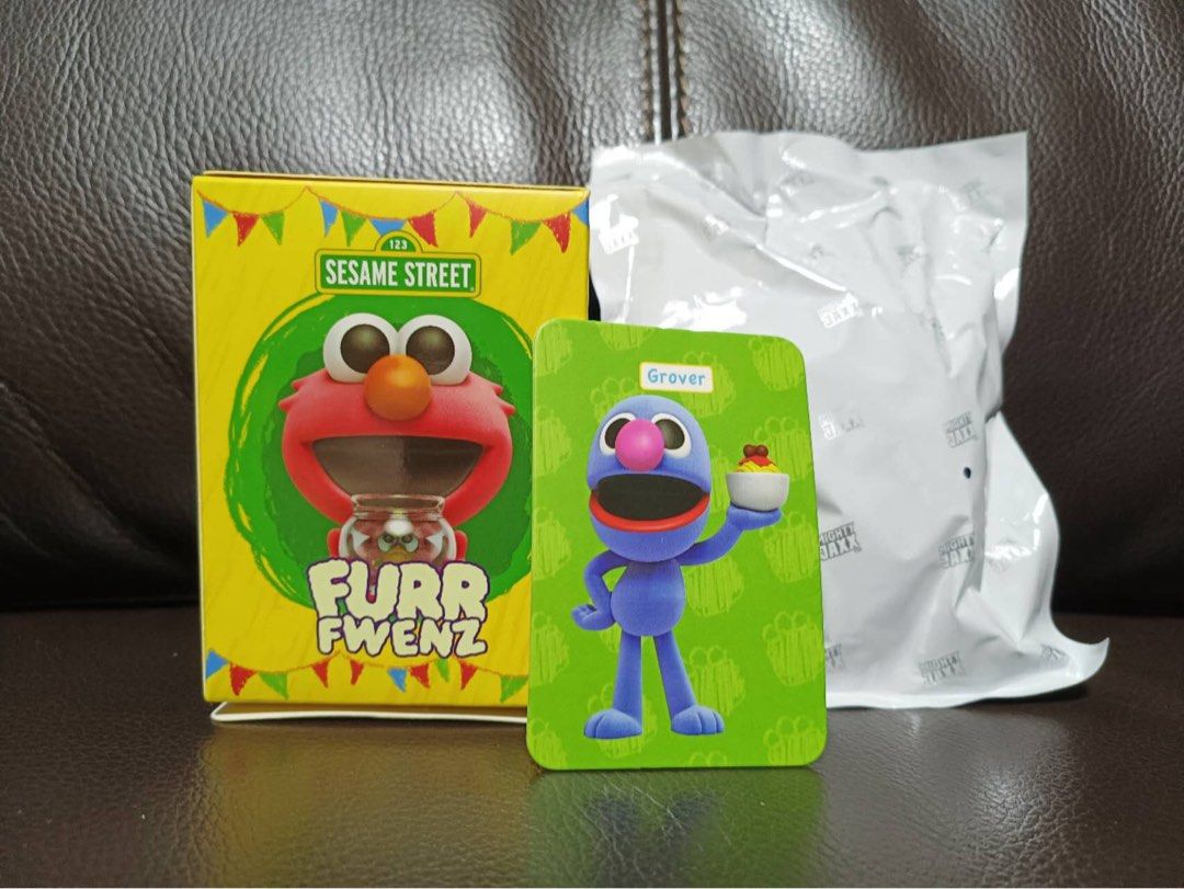 COW PLAY COW MOO (CPCM) SESAME STREET FURR FWENZ BLIND BOX, Hobbies ...