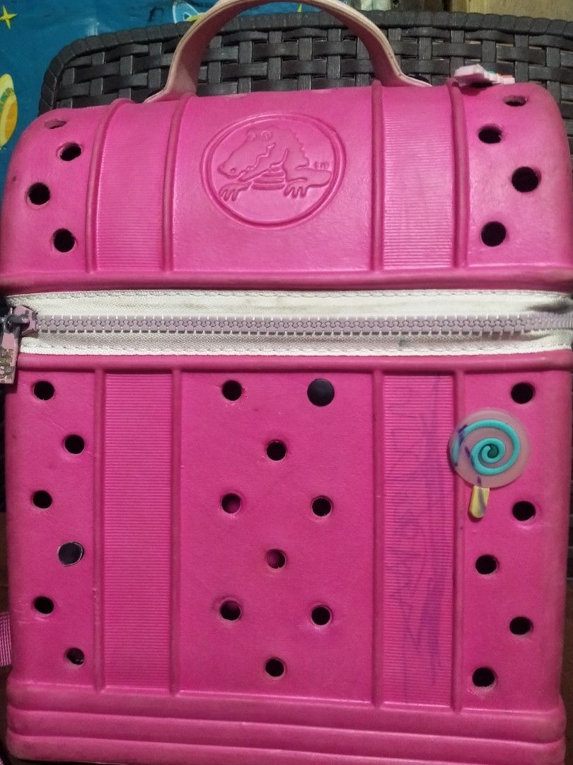 Crocs bag for kids, Women's Fashion, Bags & Wallets, Backpacks on Carousell