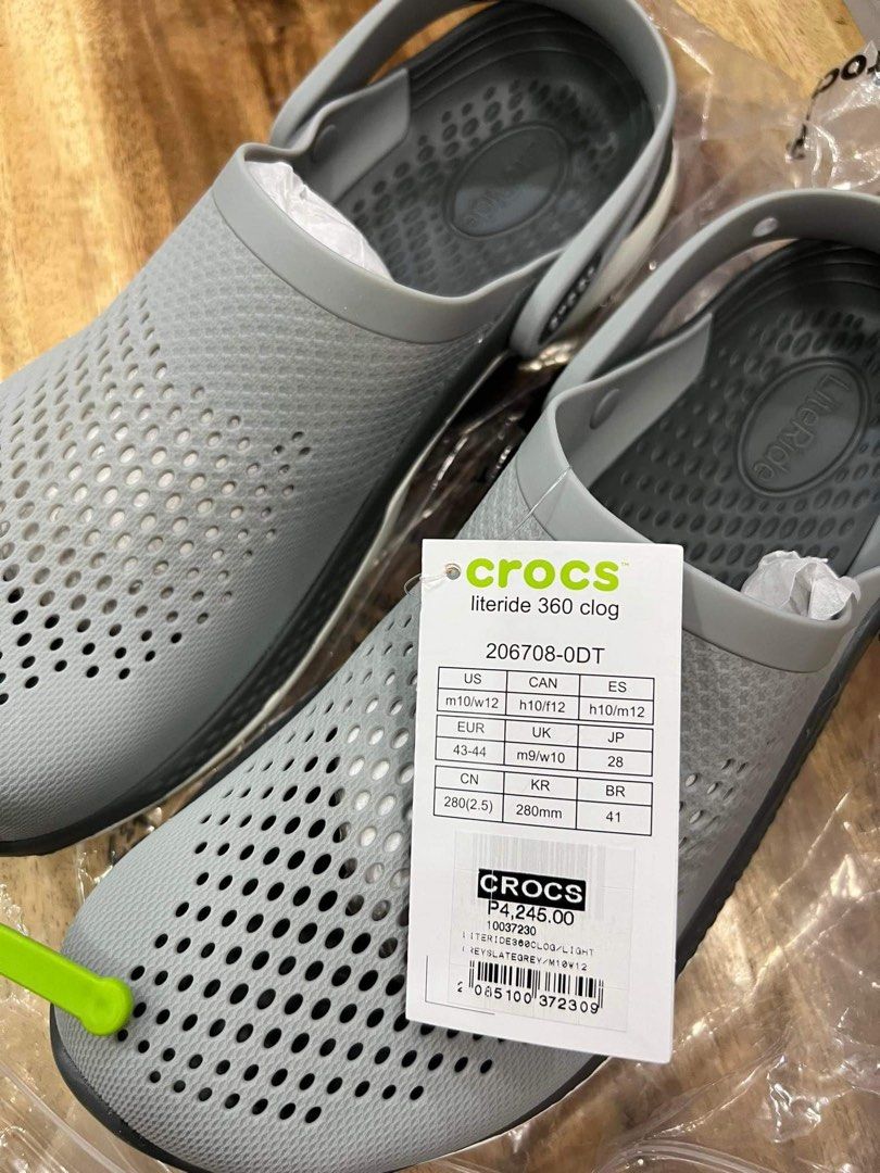 Crocs LiteRide, Men's Fashion, Footwear, Slippers & Slides on Carousell
