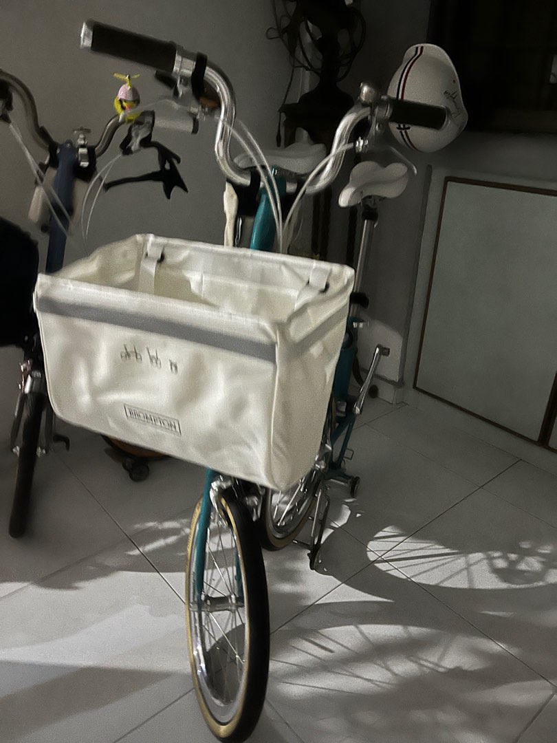 Customised basket for folding bike Brompton and others., Sports ...