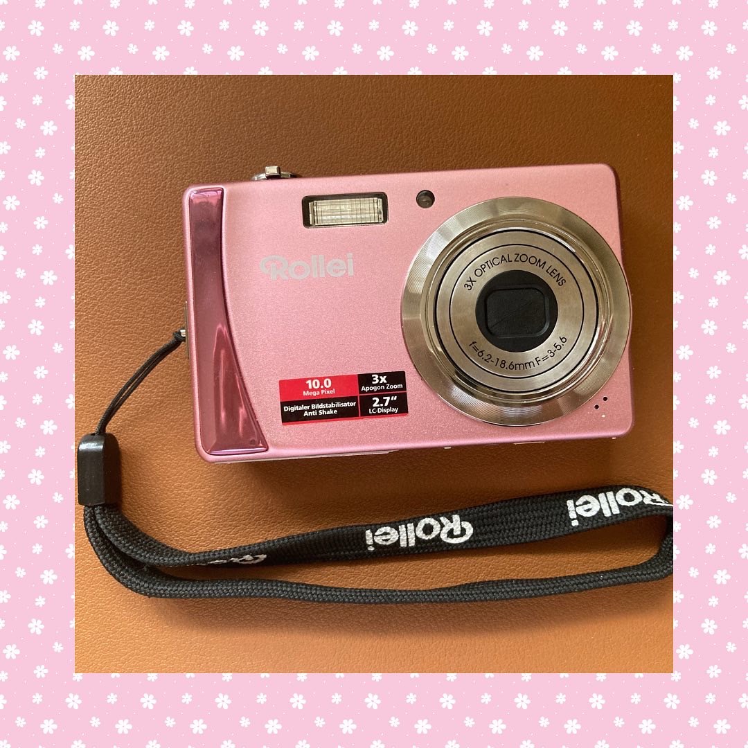 Cute Pink Digicam - Rollei Compactline 102, Photography, Cameras on ...