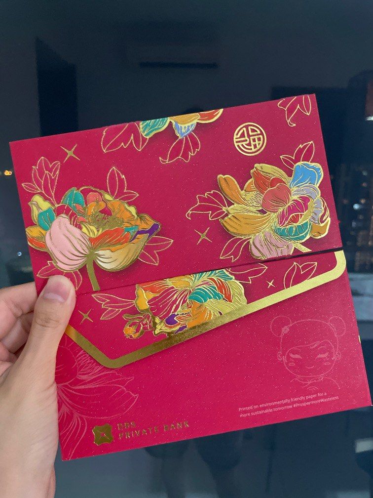 DBS Private Banking Red Packet 2023 (rabbit year) - 3 sets avail ...