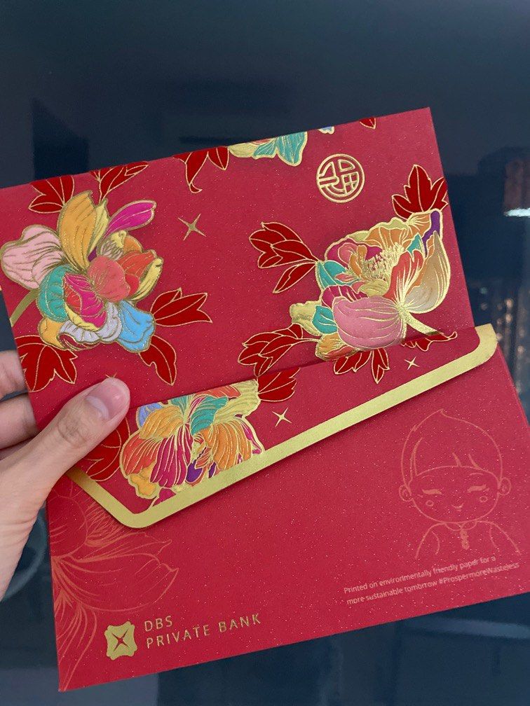 DBS Private Banking Red Packet 2023 (rabbit year) - 3 sets avail ...