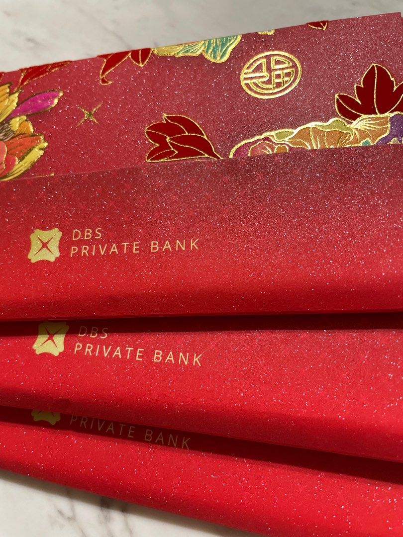 DBS Private Banking Red Packet 2023 (rabbit year) - 3 sets avail ...