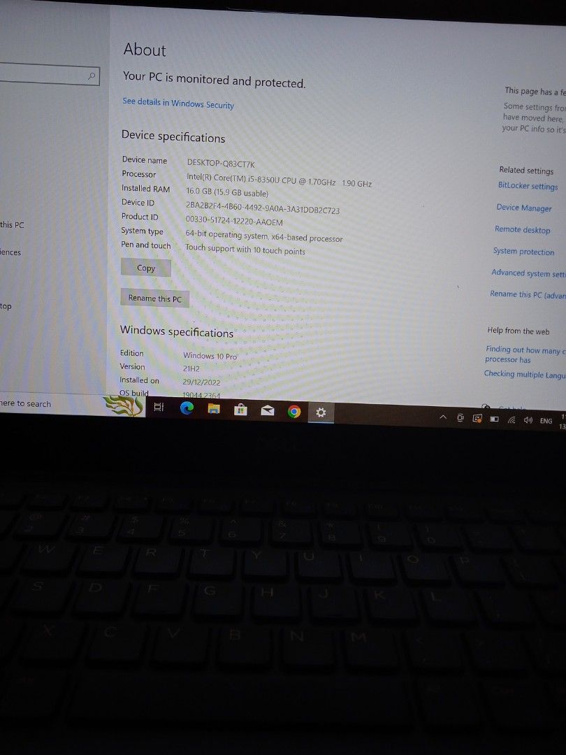 Dell laptop Graphic card Intel(R)UHD Graphics 620, Computers & Tech ...