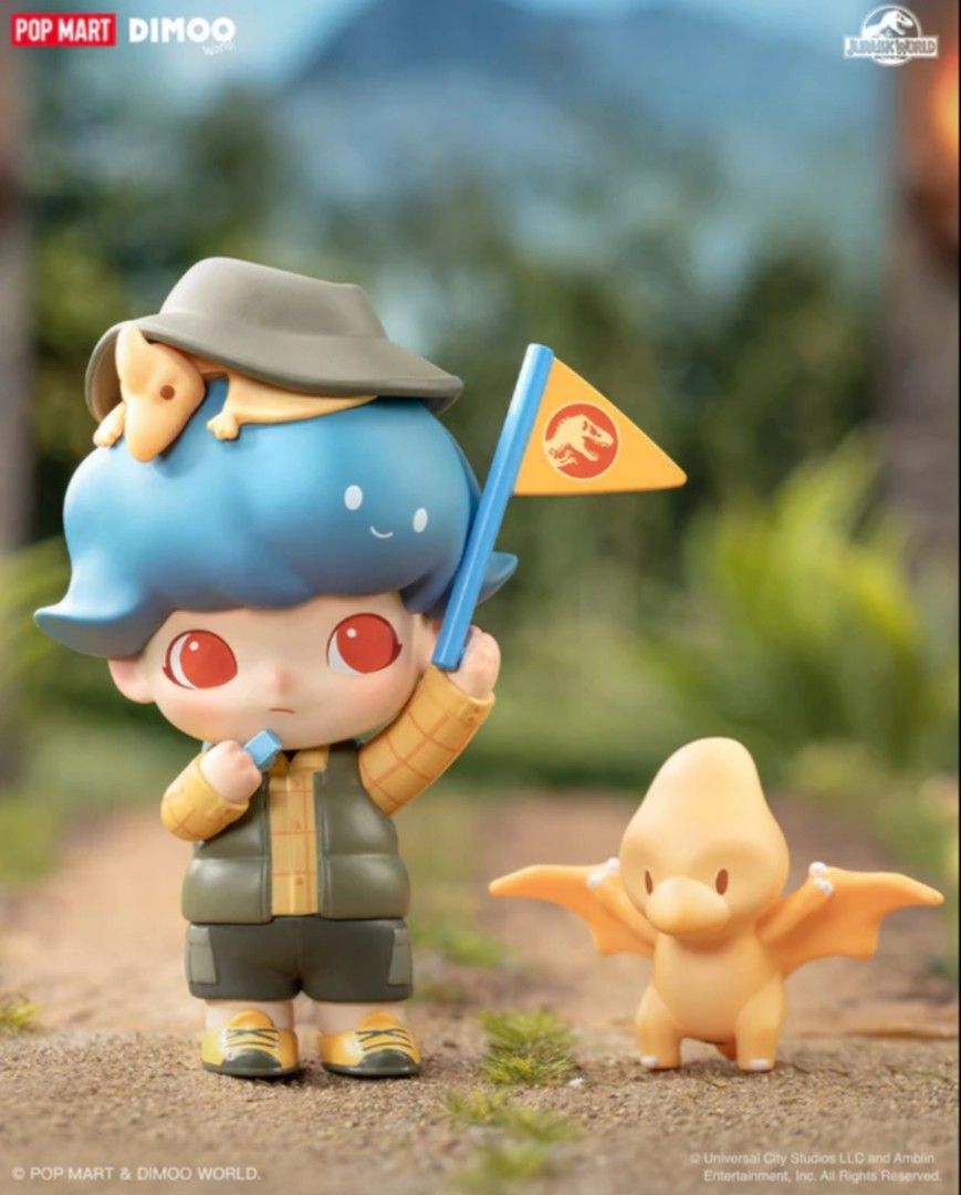 dimoo jurassic world - jurassic guide, Hobbies & Toys, Toys & Games on ...
