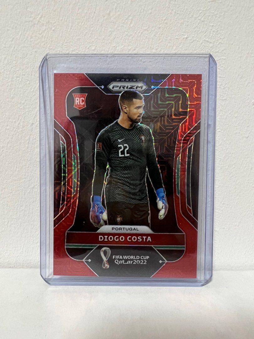 Diogo Costa Prizm WC Red Mojo /99, Hobbies & Toys, Memorabilia ...