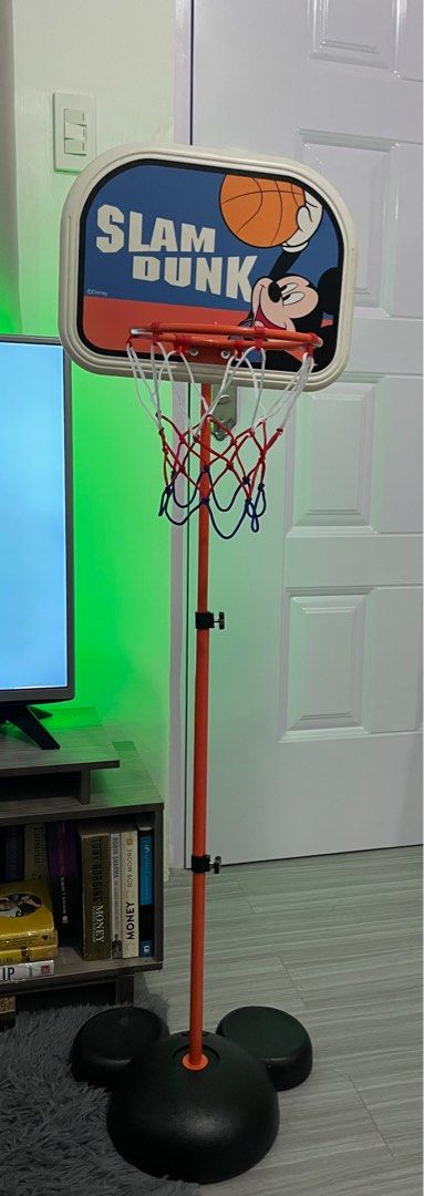 Disney Mickey Mouse Basketball Hoop, Babies & Kids, Infant Playtime on ...