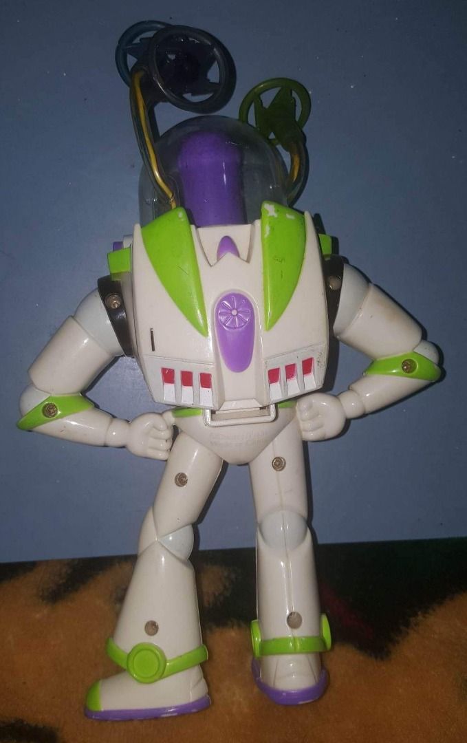Disney Pixar Toy Story Buzz Lightyear Light Up Toy Spinner Hobbies