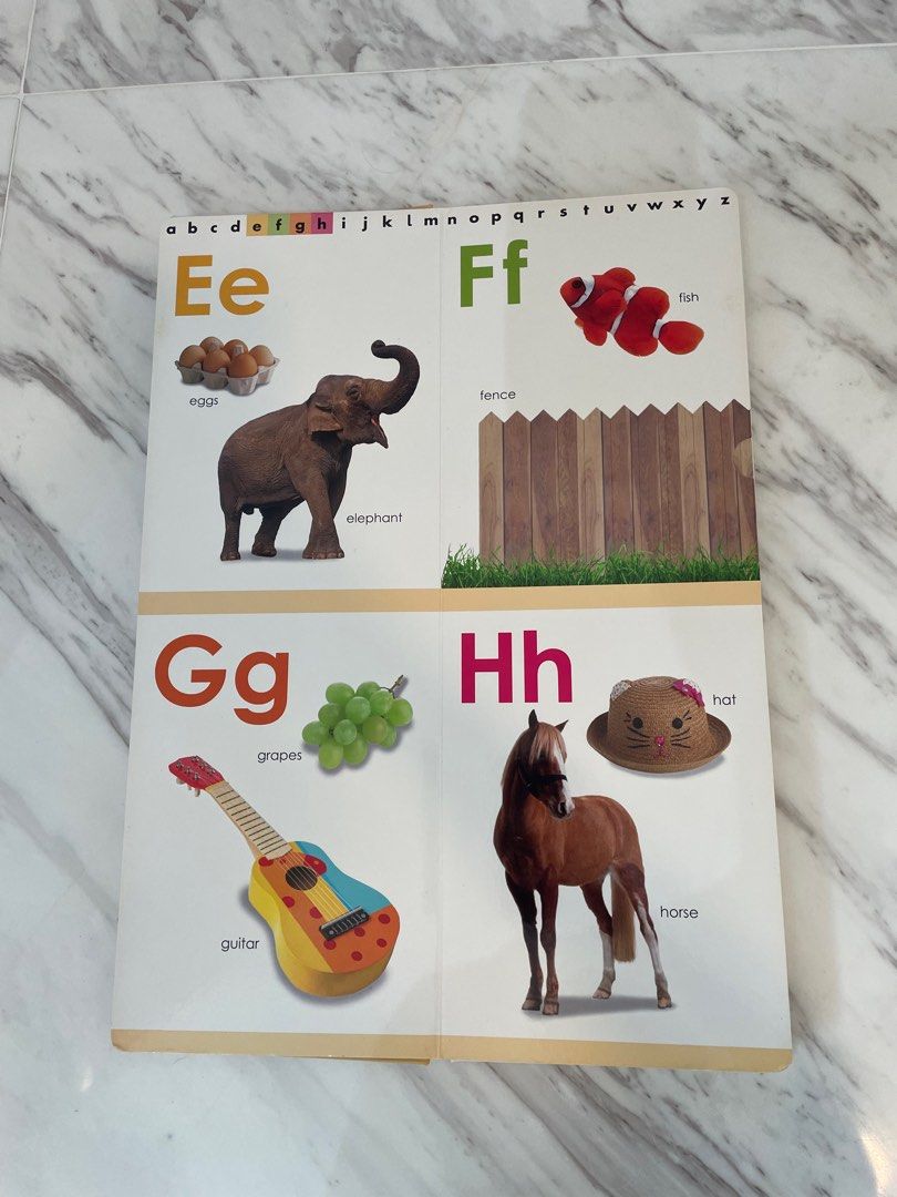 DK My First ABC - tall and long edition, Hobbies & Toys, Books ...