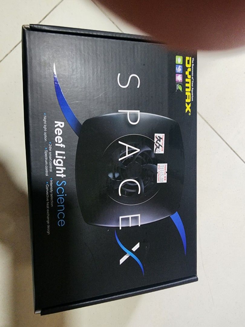 Dymax SpaceX Reef light, Pet Supplies, Homes & Other Pet Accessories on Carousell