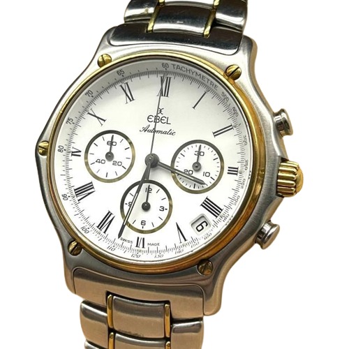 Ebel 39mm Automatic Chronograph Watch 1911, Luxury, Watches on Carousell