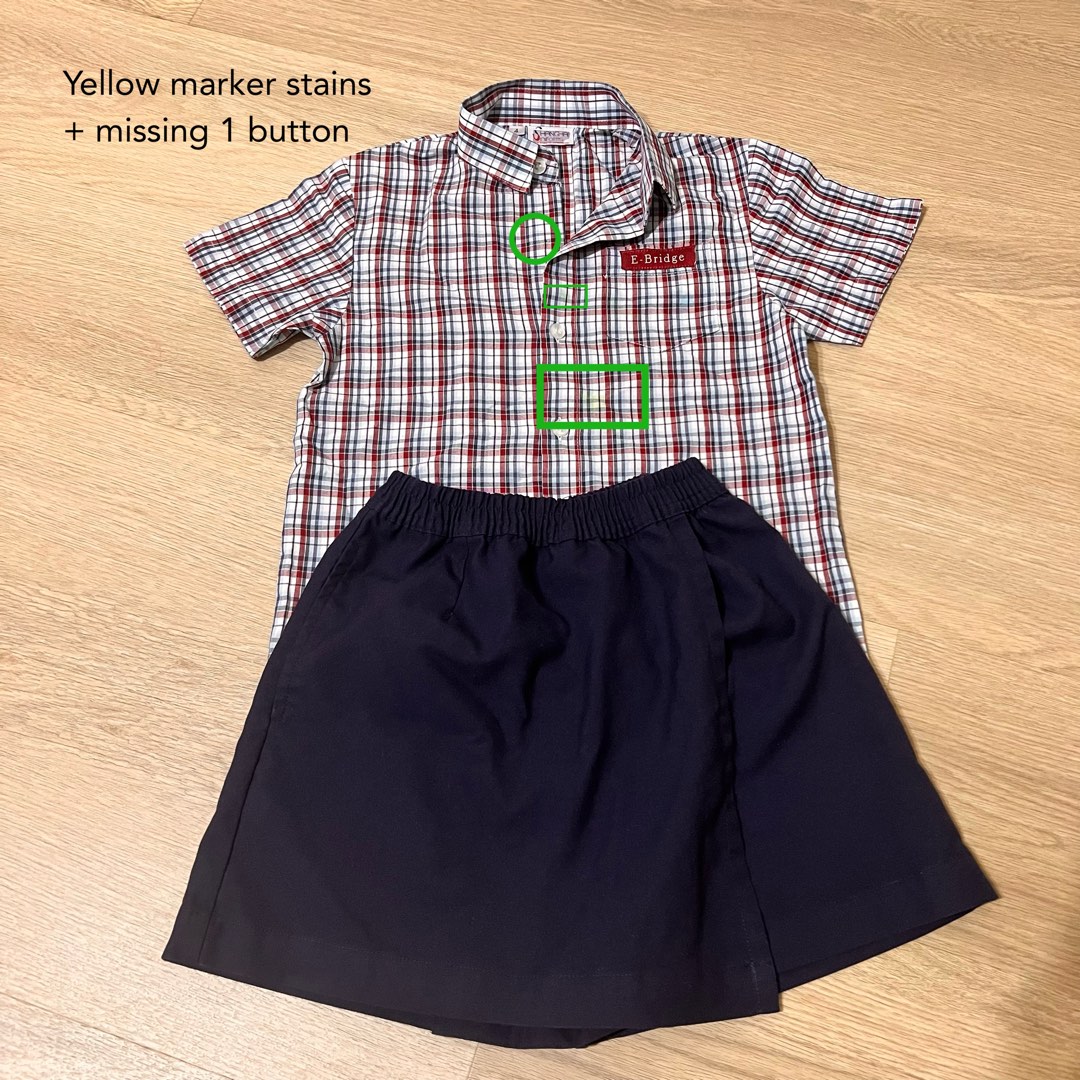 Ebridge Uniform Size 4, Babies & Kids, Babies & Kids Fashion on Carousell