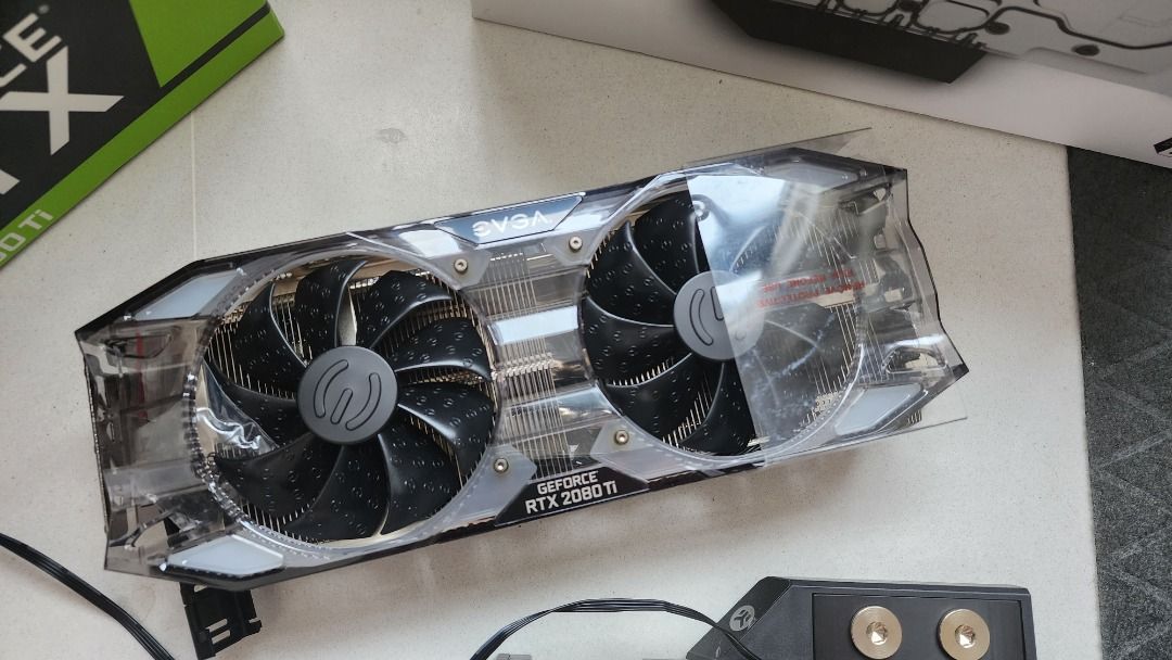 EVGA 2080Ti with EK Vector Waterblock, Computers & Tech, Parts ...