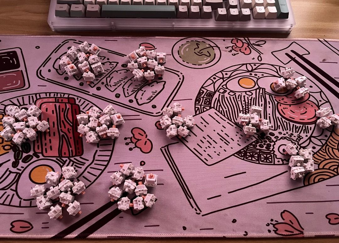 Feker Holy Pandas x67 (LUBED) + MMD Holy Pandas x13 (LUBED) = x80 ...