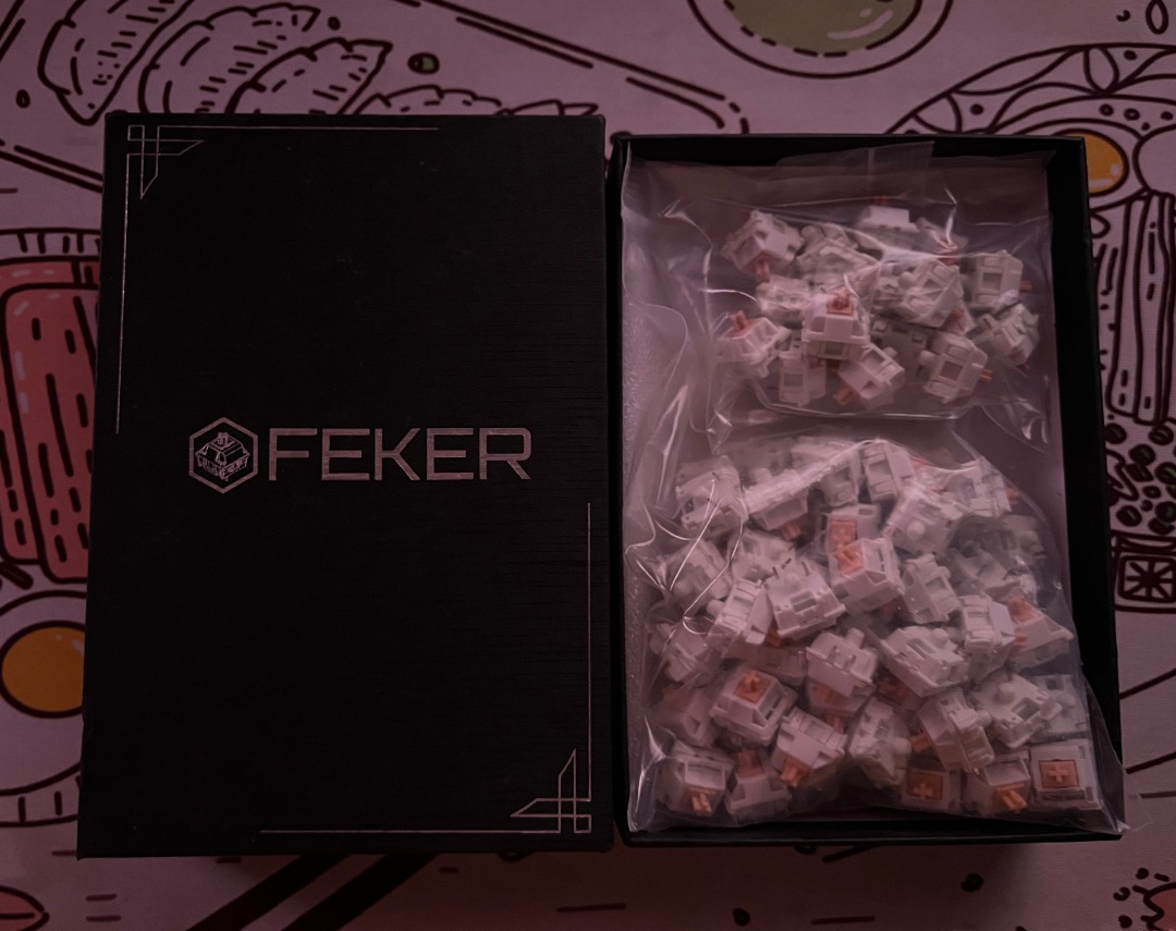 Feker Holy Pandas x67 (LUBED) + MMD Holy Pandas x13 (LUBED) = x80 ...