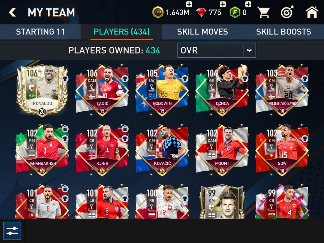 FIFA Mobile 115 OVR team (selling cheap and slightly negotiable), Video Gaming, Gaming ...