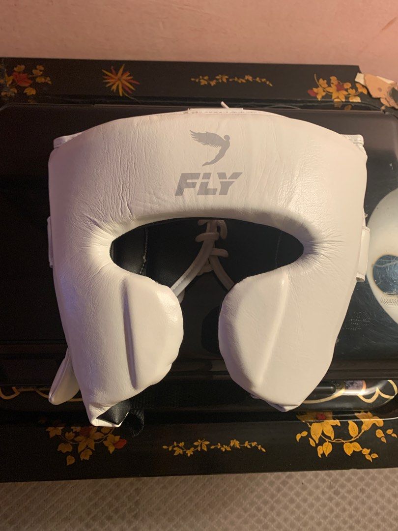 Fly Knight X Headgear Original White in Medium, Sports Equipment, Other ...