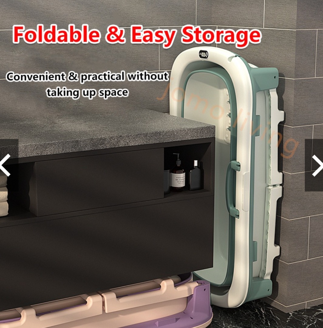 Foldable Bath Tub, Furniture & Home Living, Bathroom & Kitchen Fixtures ...