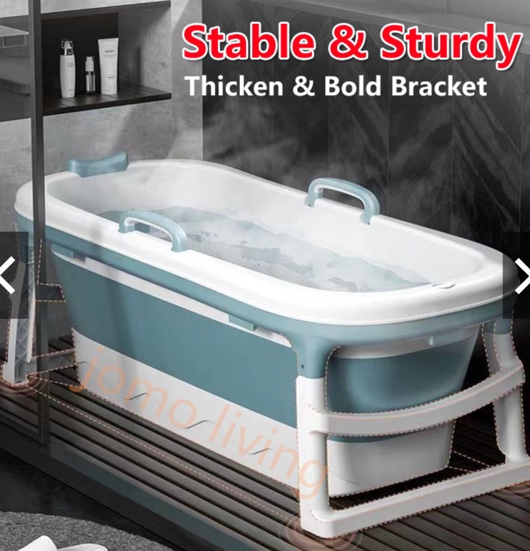 Foldable Bath Tub, Furniture & Home Living, Bathroom & Kitchen Fixtures ...