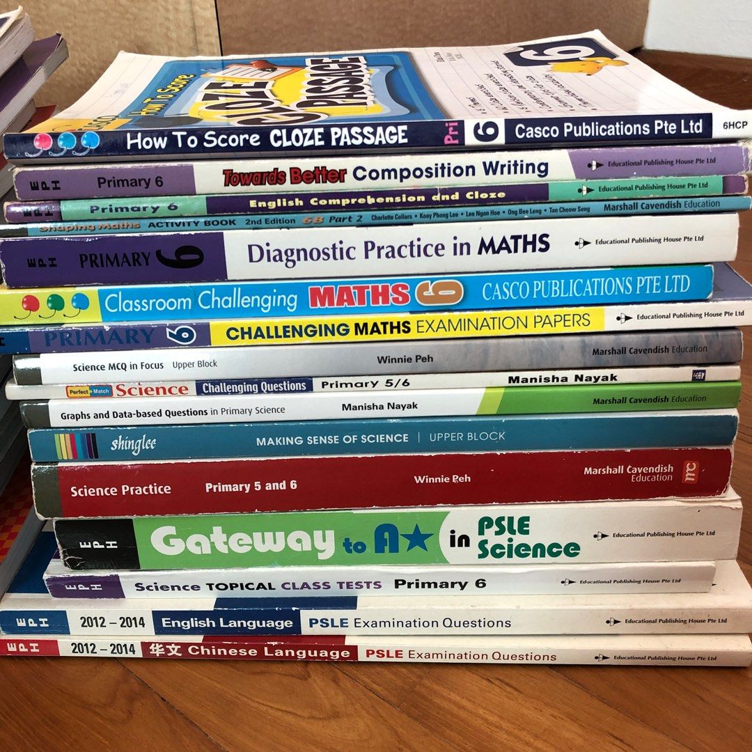 FREE. Mix of P5/P6 English, Math and Science assessments and guidebooks ...
