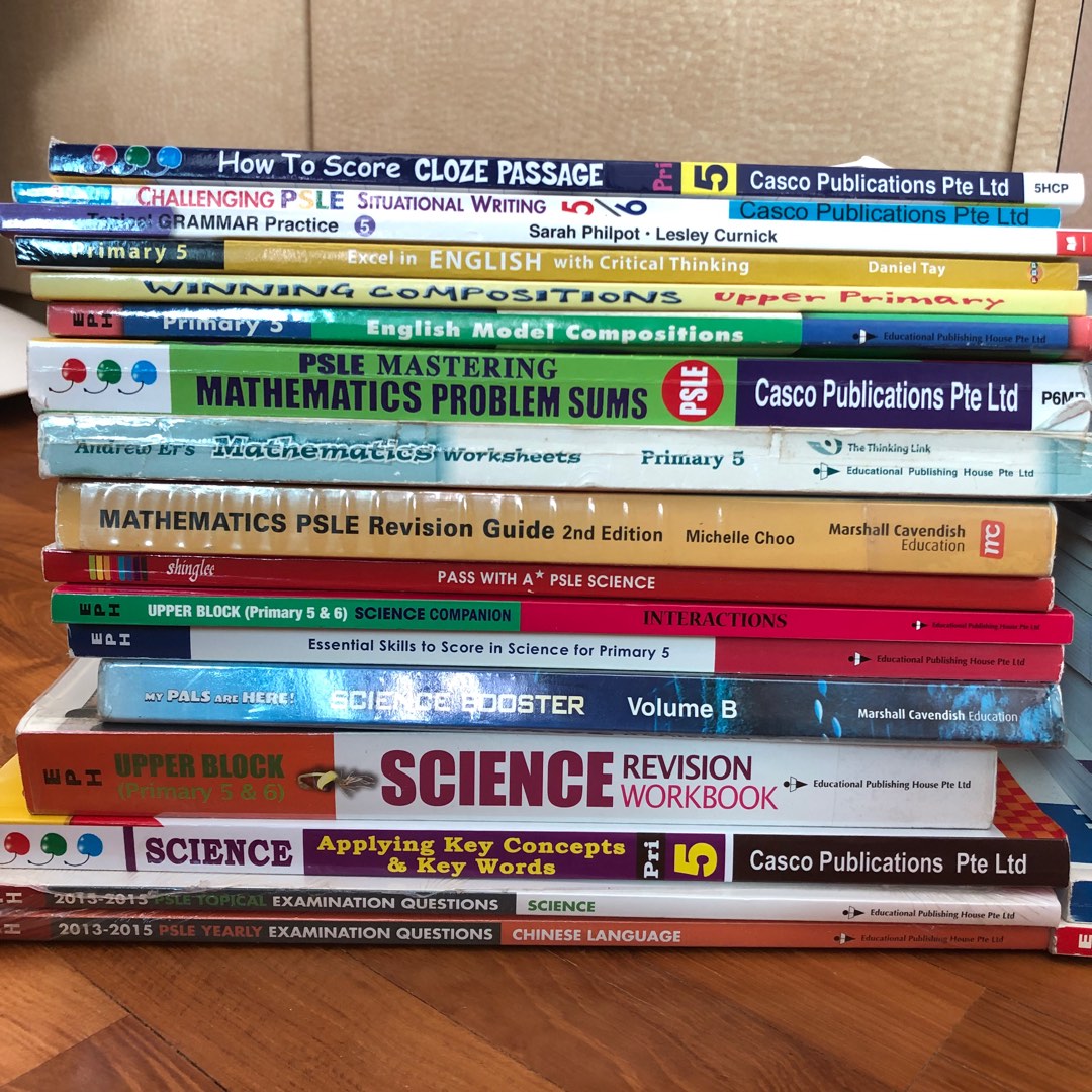FREE. Mix of P5/P6 English, Math and Science assessments and guidebooks ...
