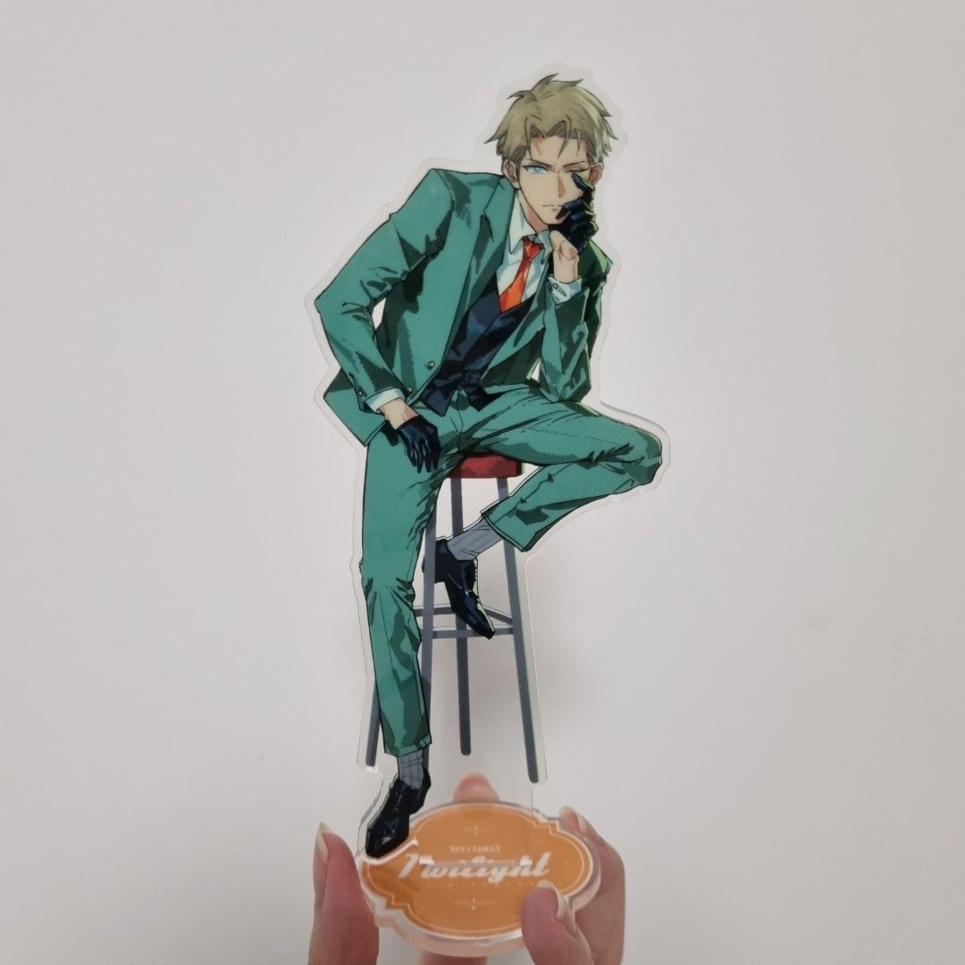 [free nm] spyxfamily loid forger fanart acrylic stand, Hobbies & Toys ...